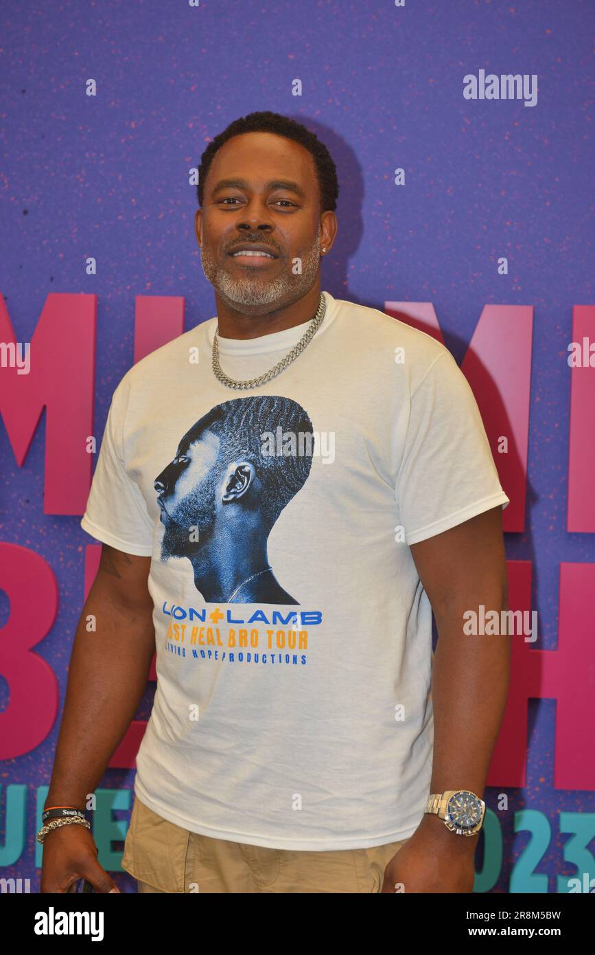 MIAMI BEACH, FLORIDA - JUNE 17: Lamman Rucker attends the Screening ...