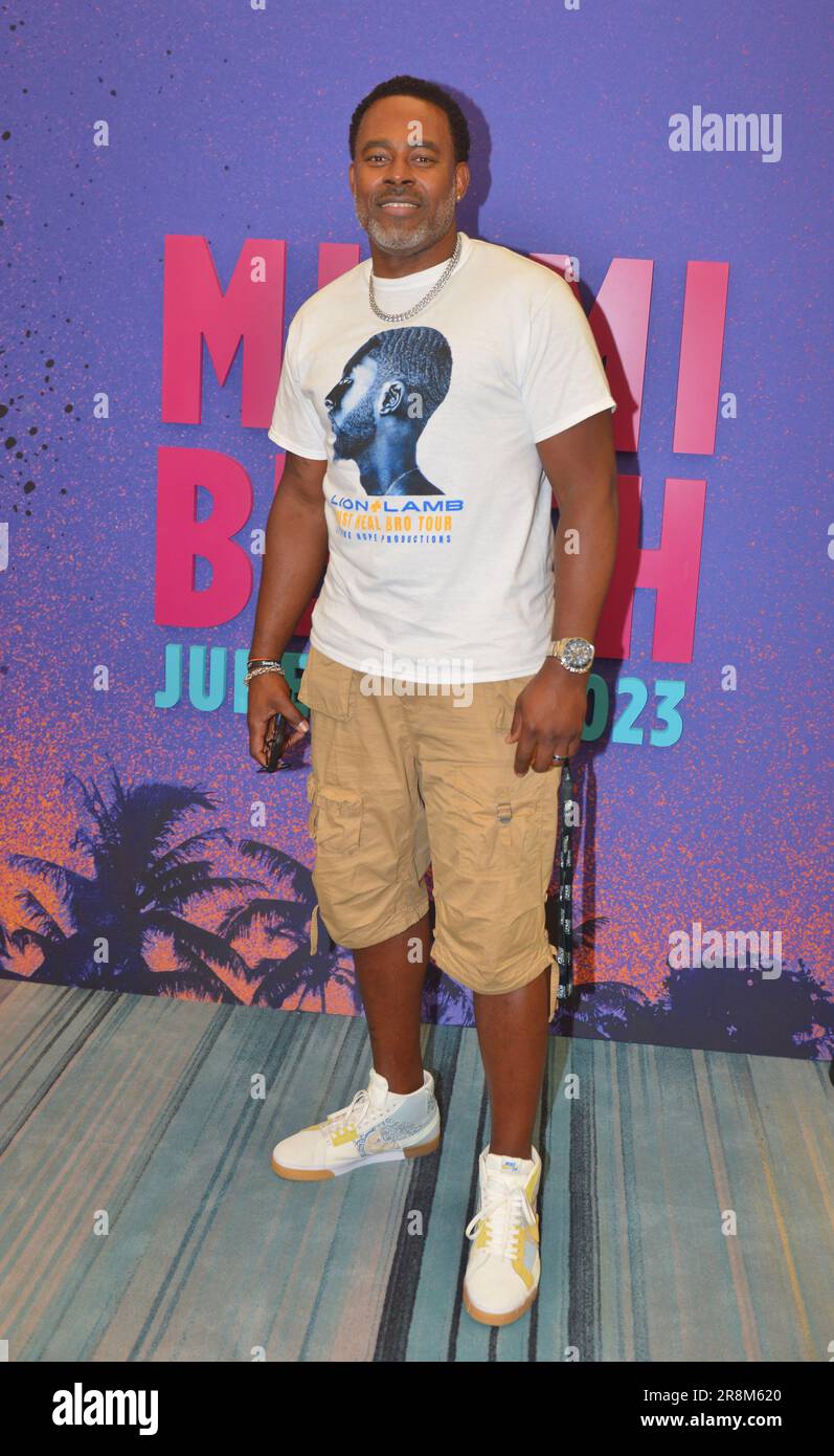 MIAMI BEACH, FLORIDA - JUNE 17: Lamman Rucker attends the Screening ...