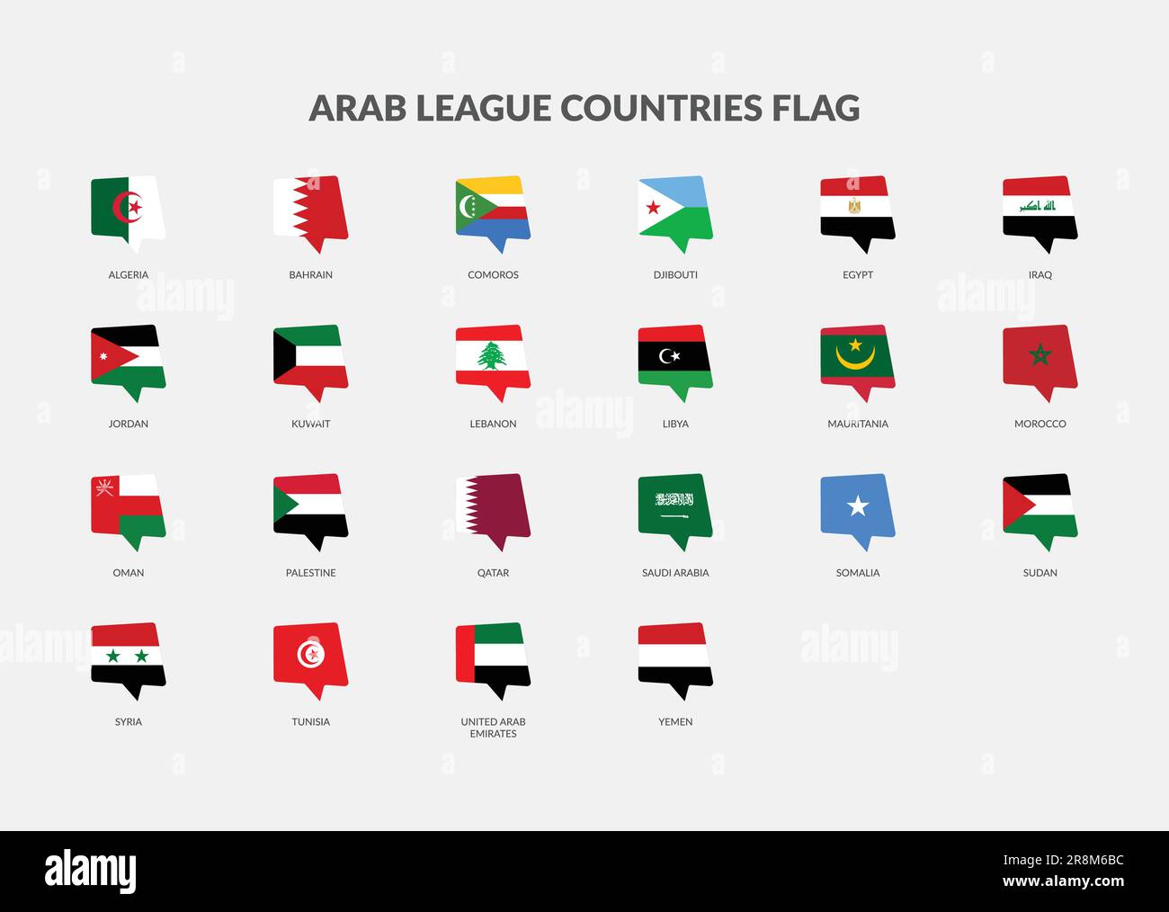 Gulf countries map Stock Vector Images - Alamy