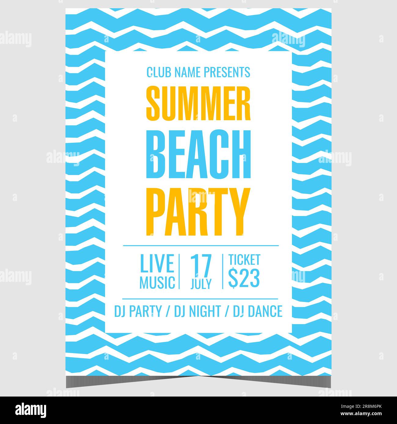 Party on the water Stock Vector Images - Alamy