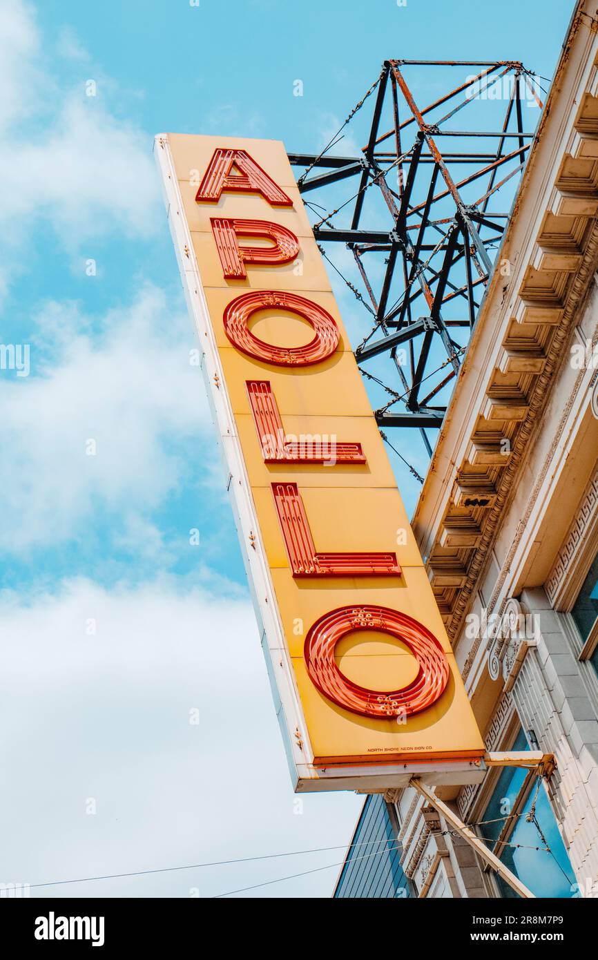 New York City, United States - May 21, 2023: A detail of the sign of ...