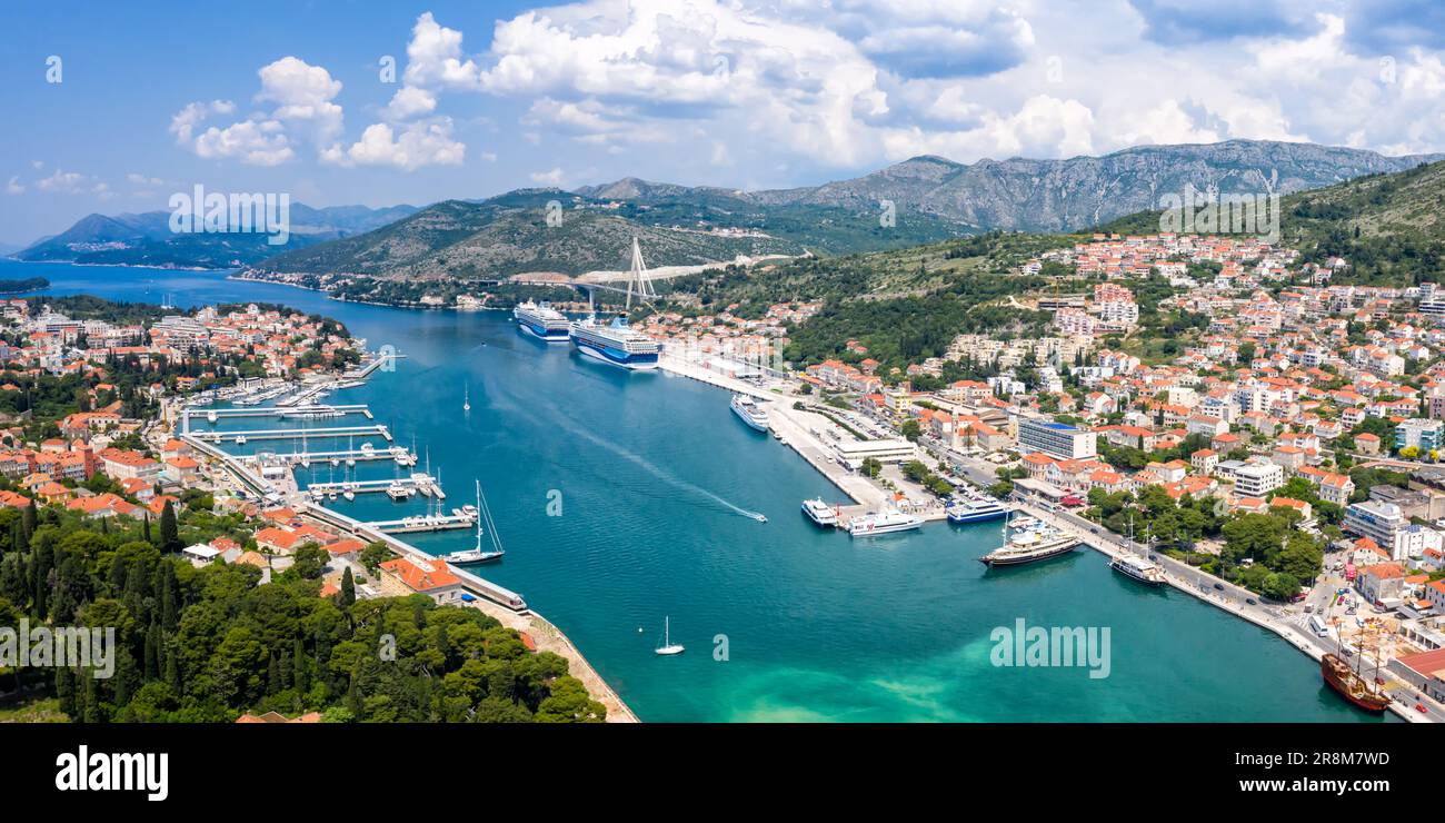 Croatia adriatic sea drone aerial hi-res stock photography and images ...