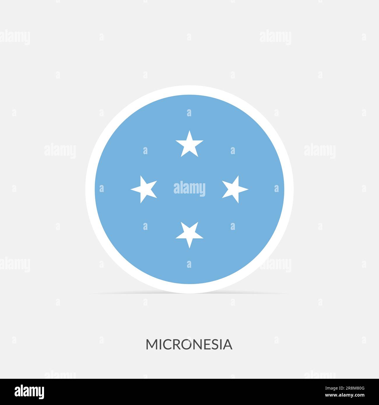 White and micronesia Stock Vector Images - Alamy
