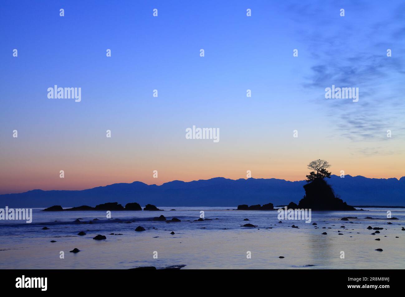 Amaharashi coast sunrise Stock Photo - Alamy
