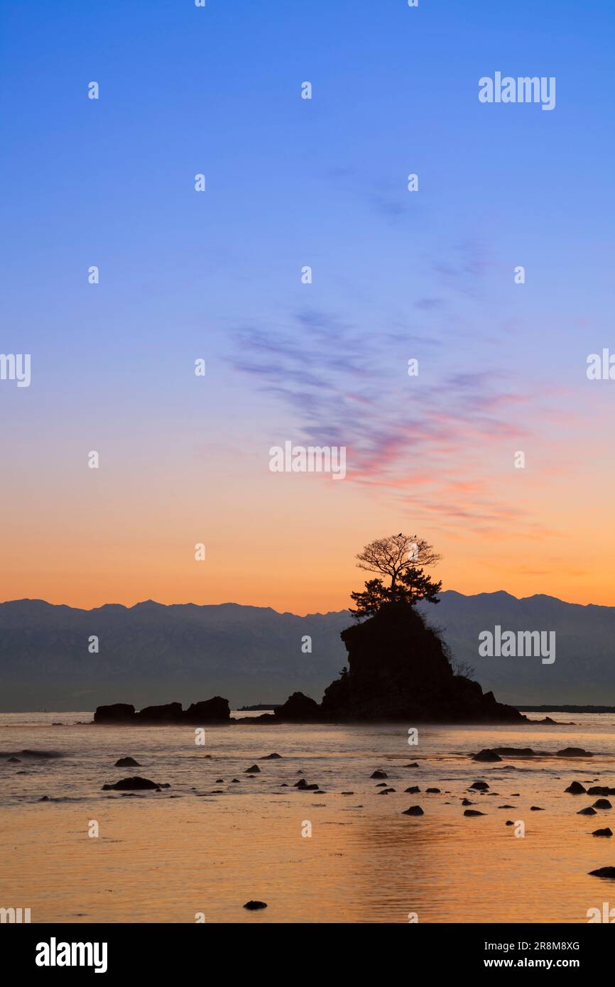 Amaharashi coast sunrise Stock Photo - Alamy