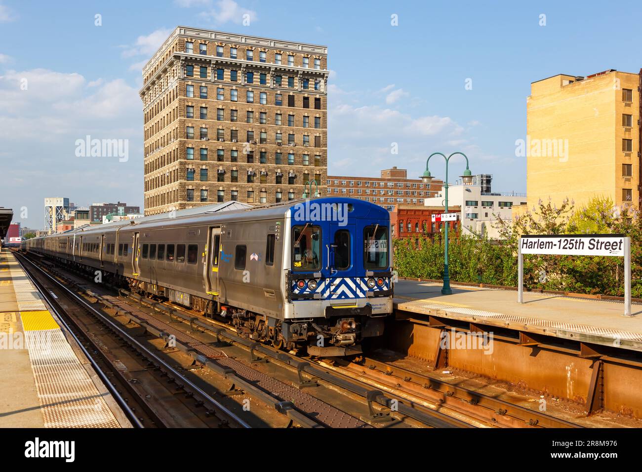 New York City, United States - May 11, 2023: Metro-North Railroad ...
