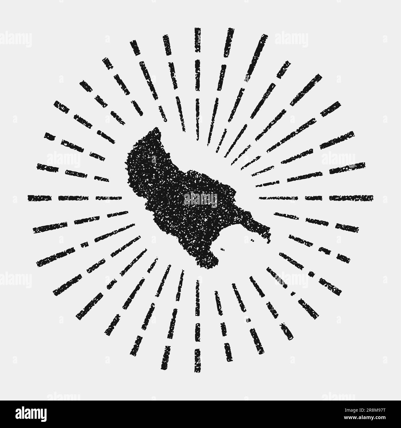 Zakynthos island map Black and White Stock Photos & Images - Alamy
