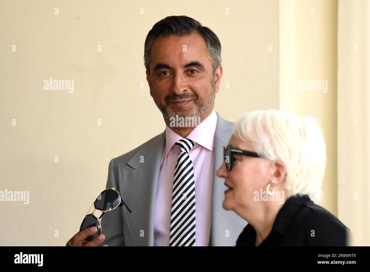 London, UK. 22nd June, 2023. Aamer Anwar Bereaved families for Justice ...