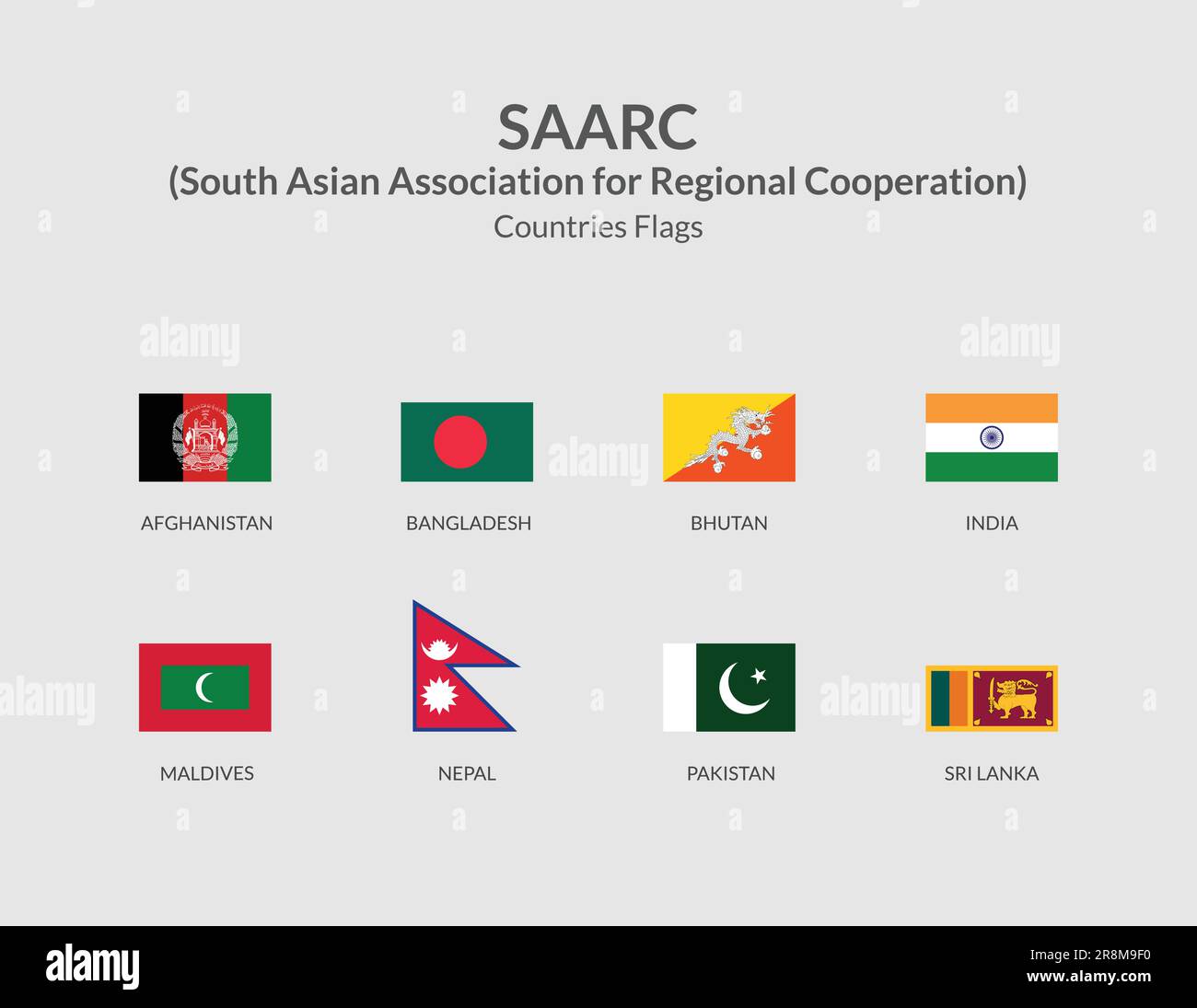 Saarc Stock Vector Images - Alamy