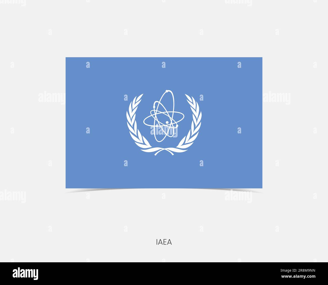 Flag of iaea hi-res stock photography and images - Alamy