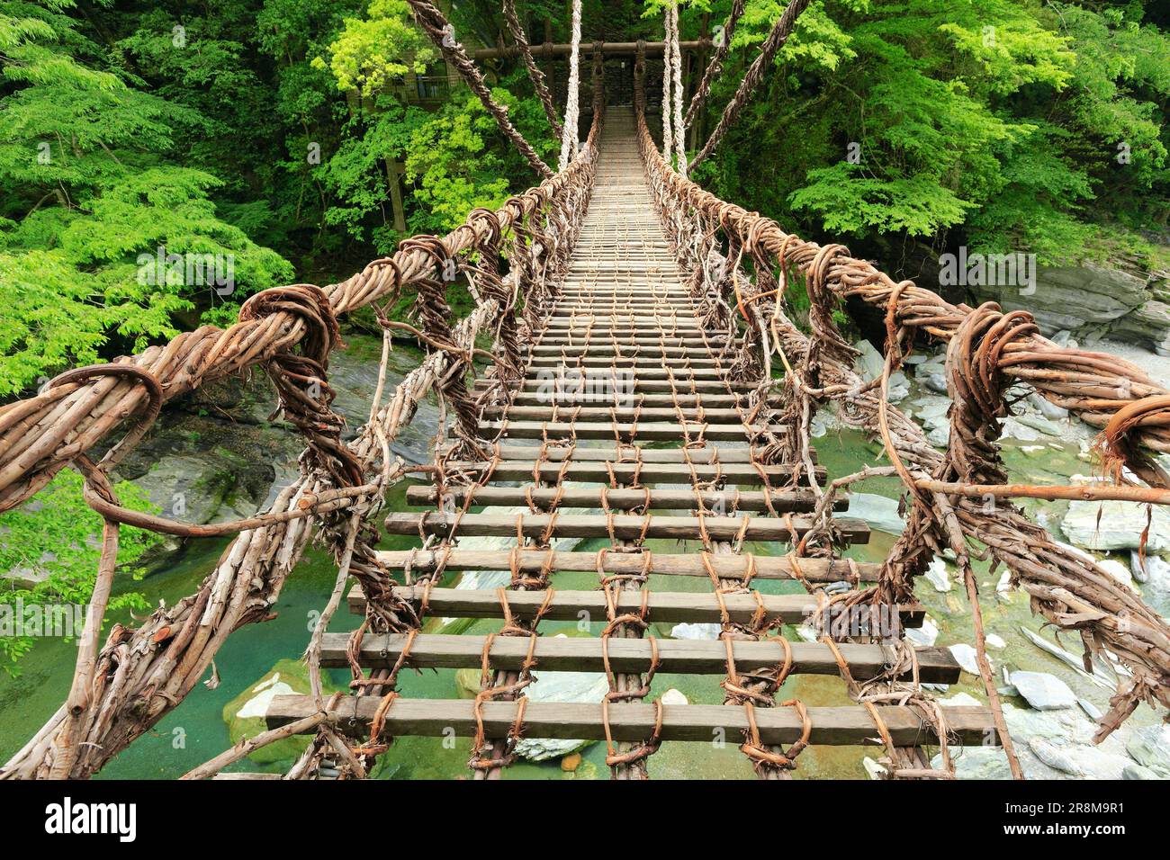 Kazurabashi bridge of Iya Stock Photo - Alamy