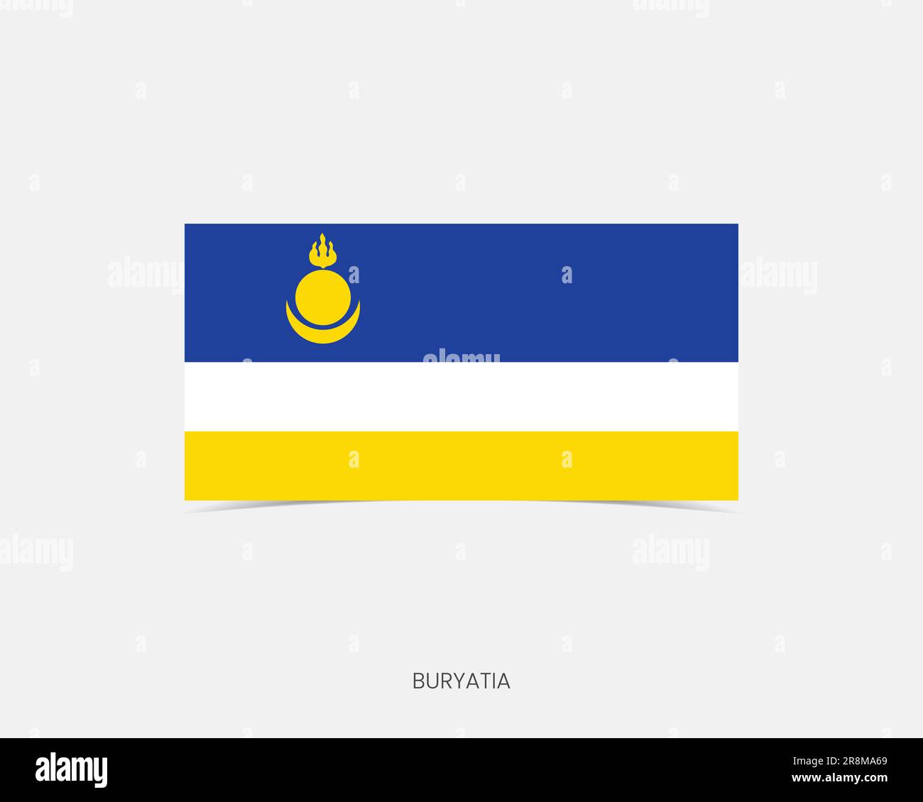 Buryatia map hi-res stock photography and images - Alamy