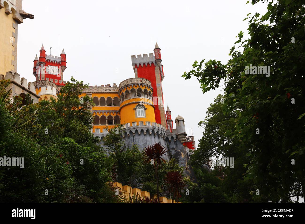 Sintra castle - Portugal Stock Photo - Alamy