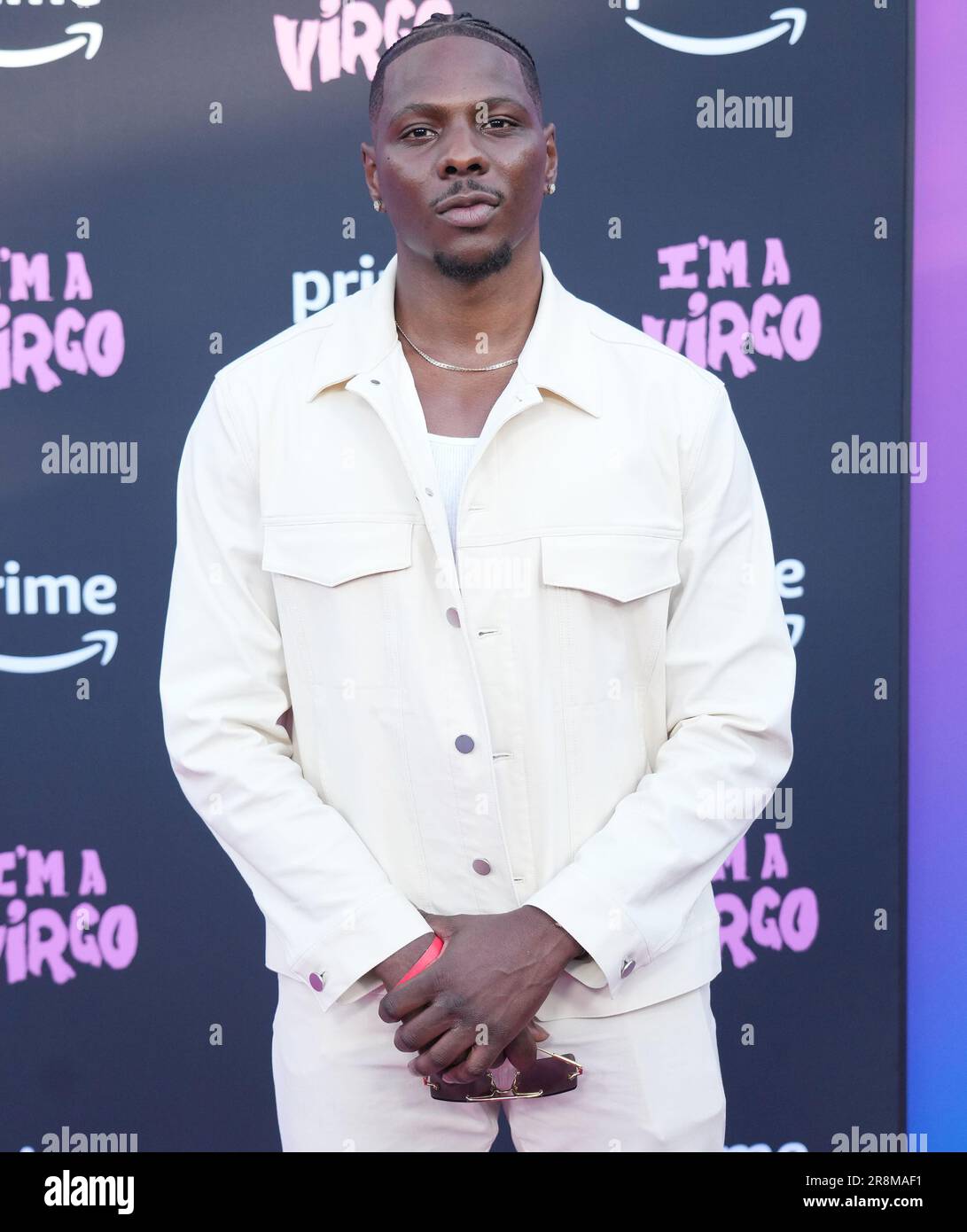 Los Angeles, USA. 21st June, 2023. Mitchell Edwards arrives at the ...