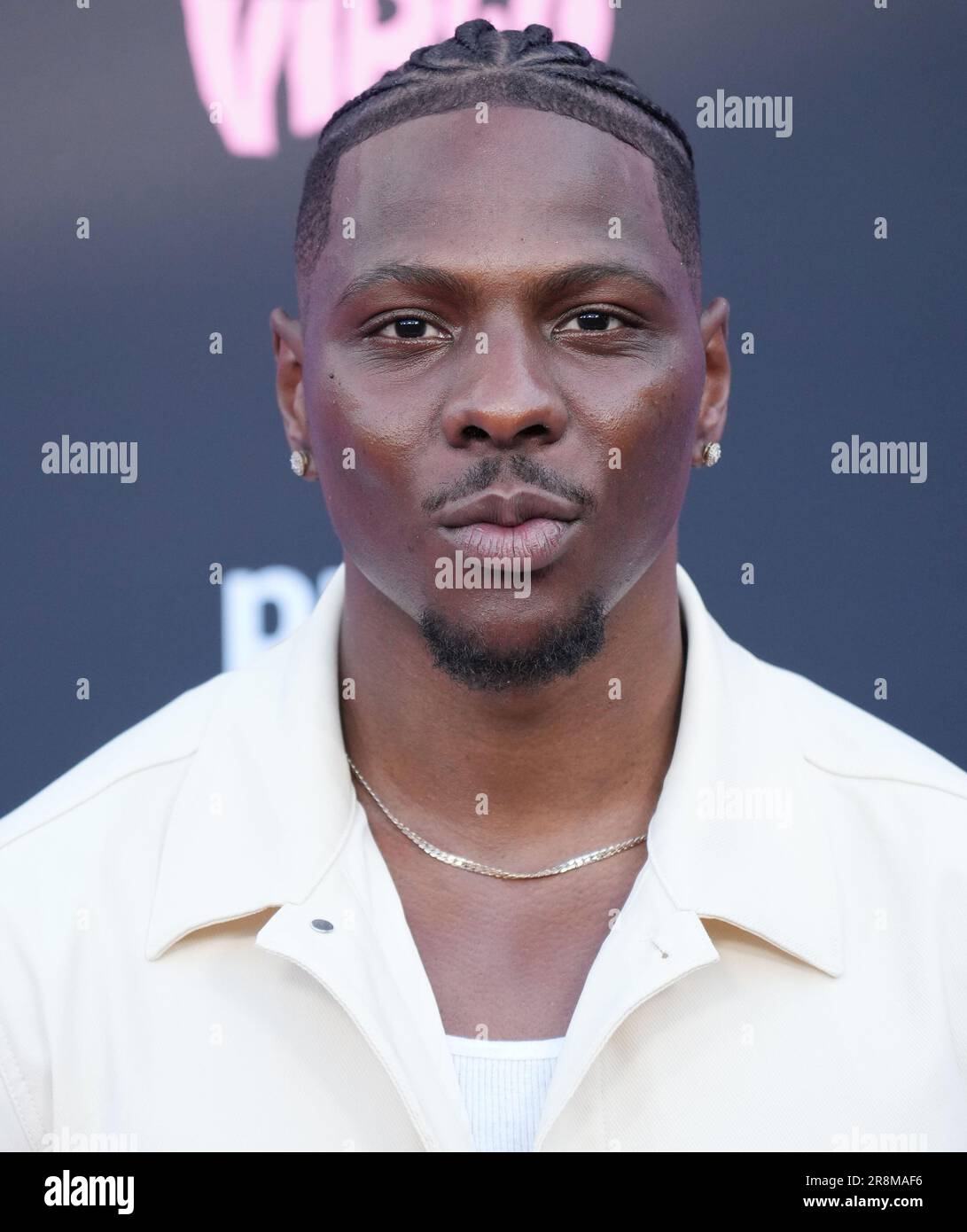 Los Angeles, USA. 21st June, 2023. Mitchell Edwards arrives at the ...