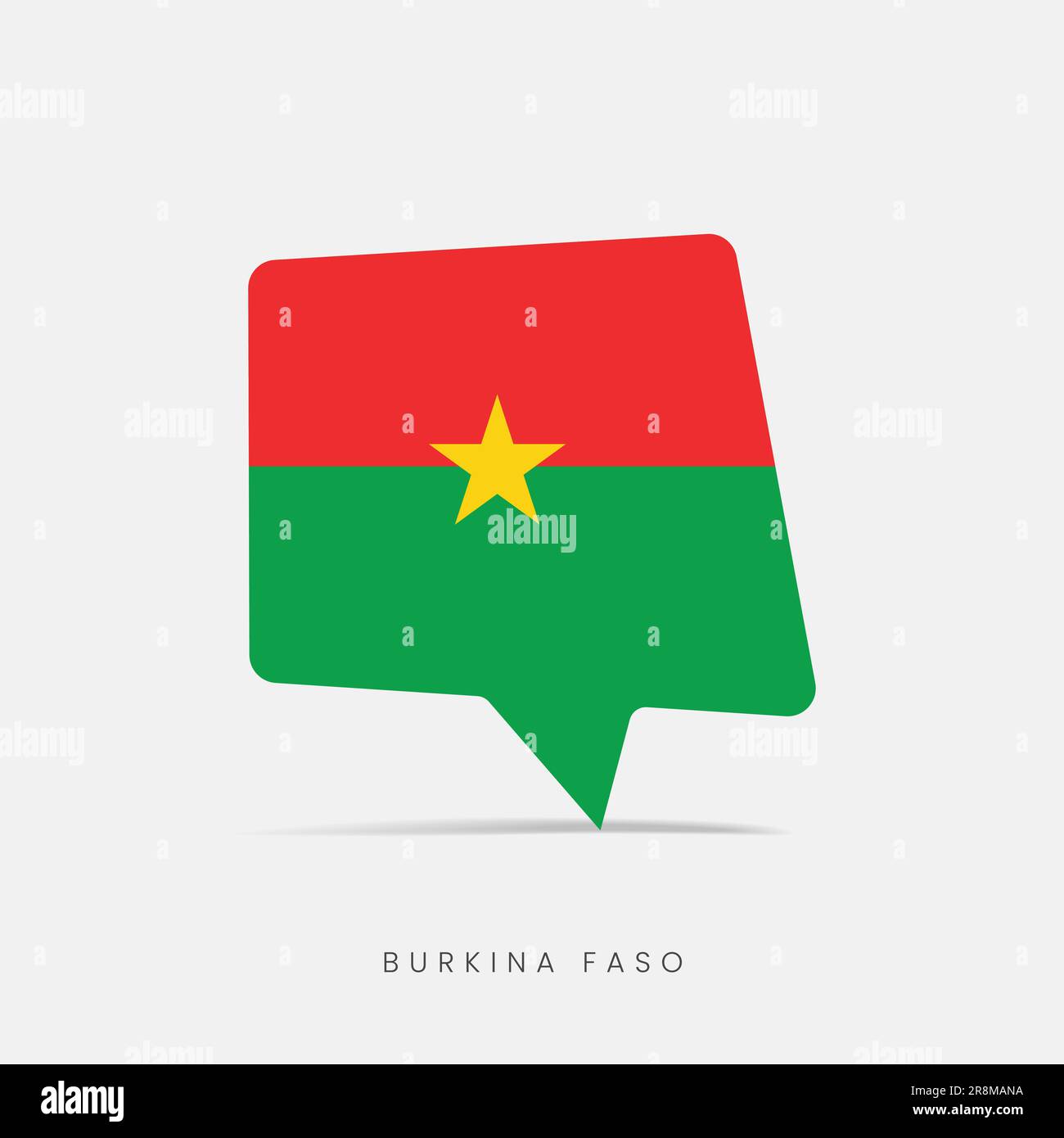 Faso Flag Stock Vector Images Alamy