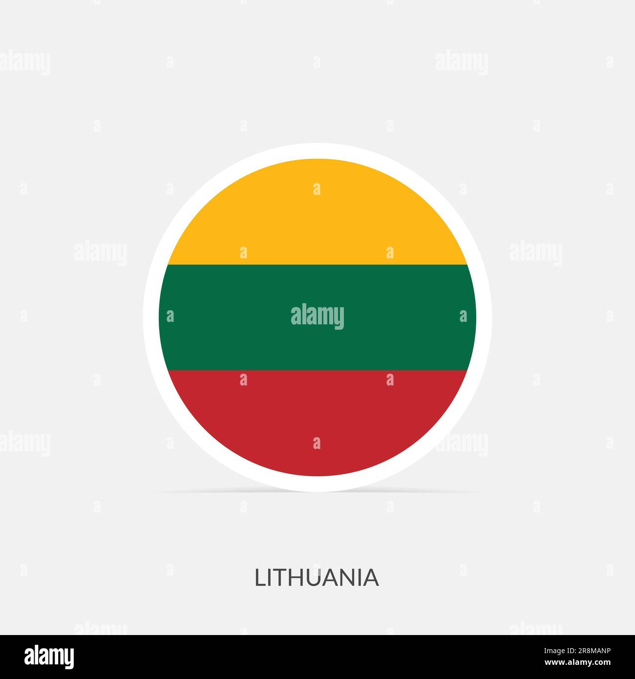Lithuania gold map Stock Vector Images - Alamy