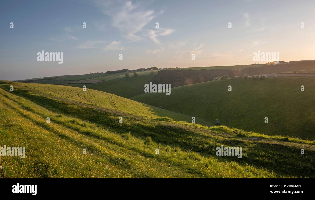Huggate Dykes Bronze Age earthwork dykes and ditches in the Yorkshire ...
