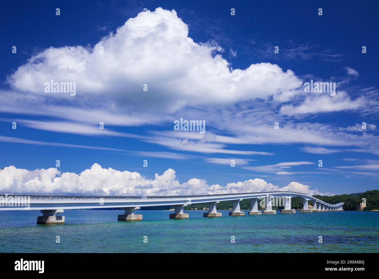 Notojima ?hashi bridge Stock Photo - Alamy