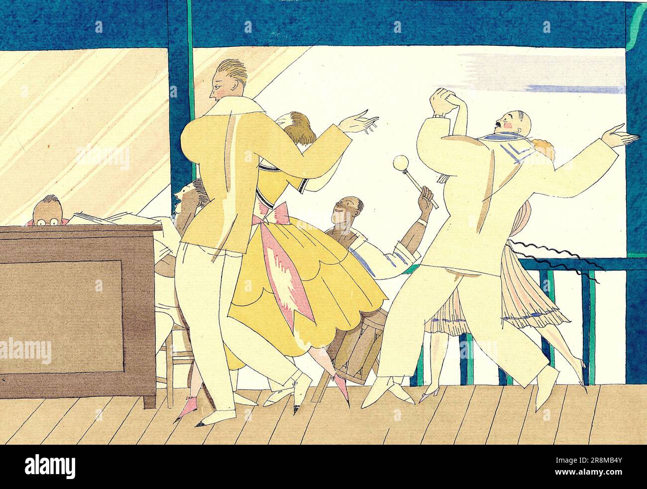 Charles Martin - The Tango - 1914 Stock Photo - Alamy