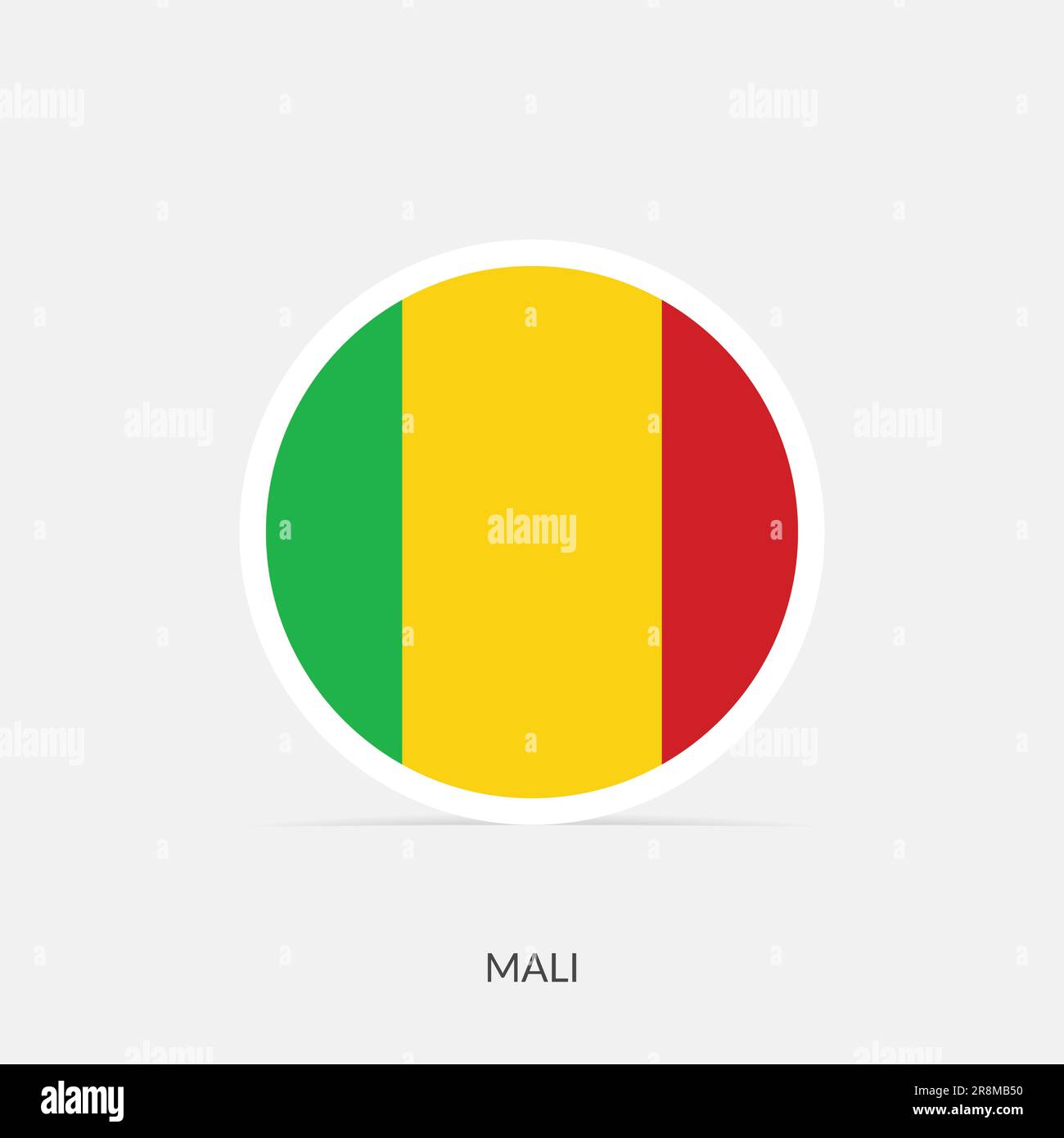 Mali map of africa Stock Vector Images - Alamy
