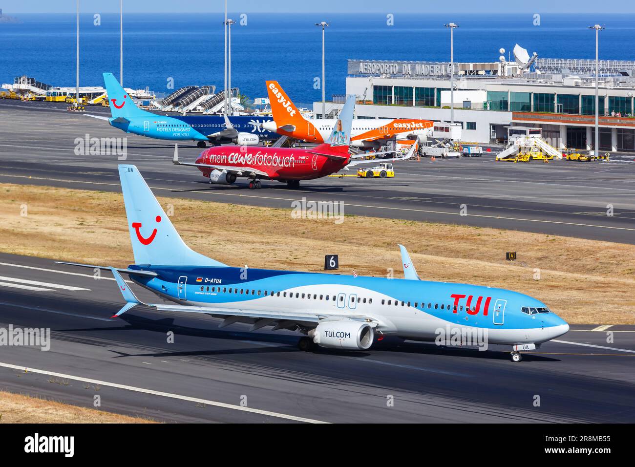 Madeira, Portugal - September 13, 2022: TUI Boeing 737-800 airplane at ...