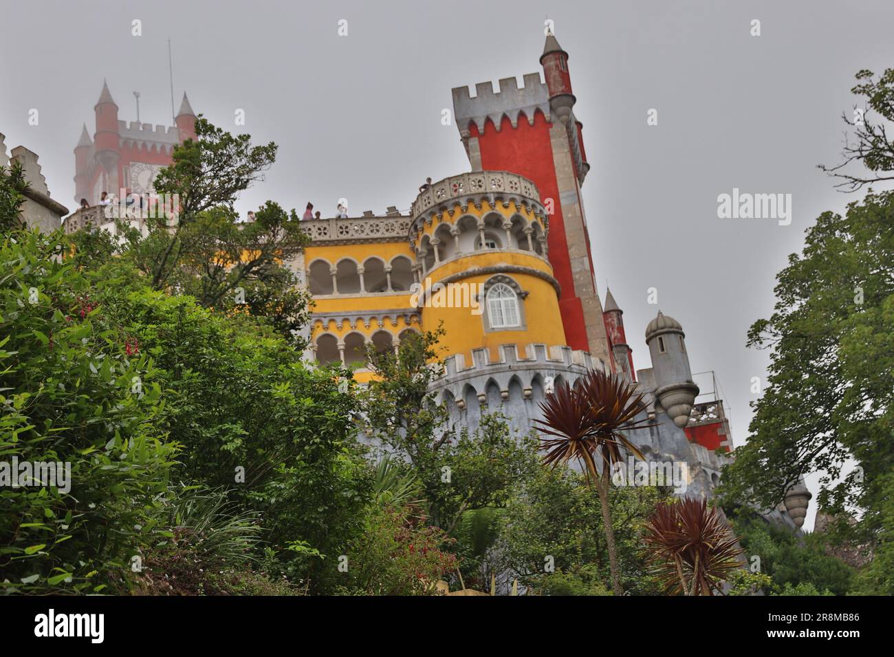Sintra castle - Portugal Stock Photo - Alamy