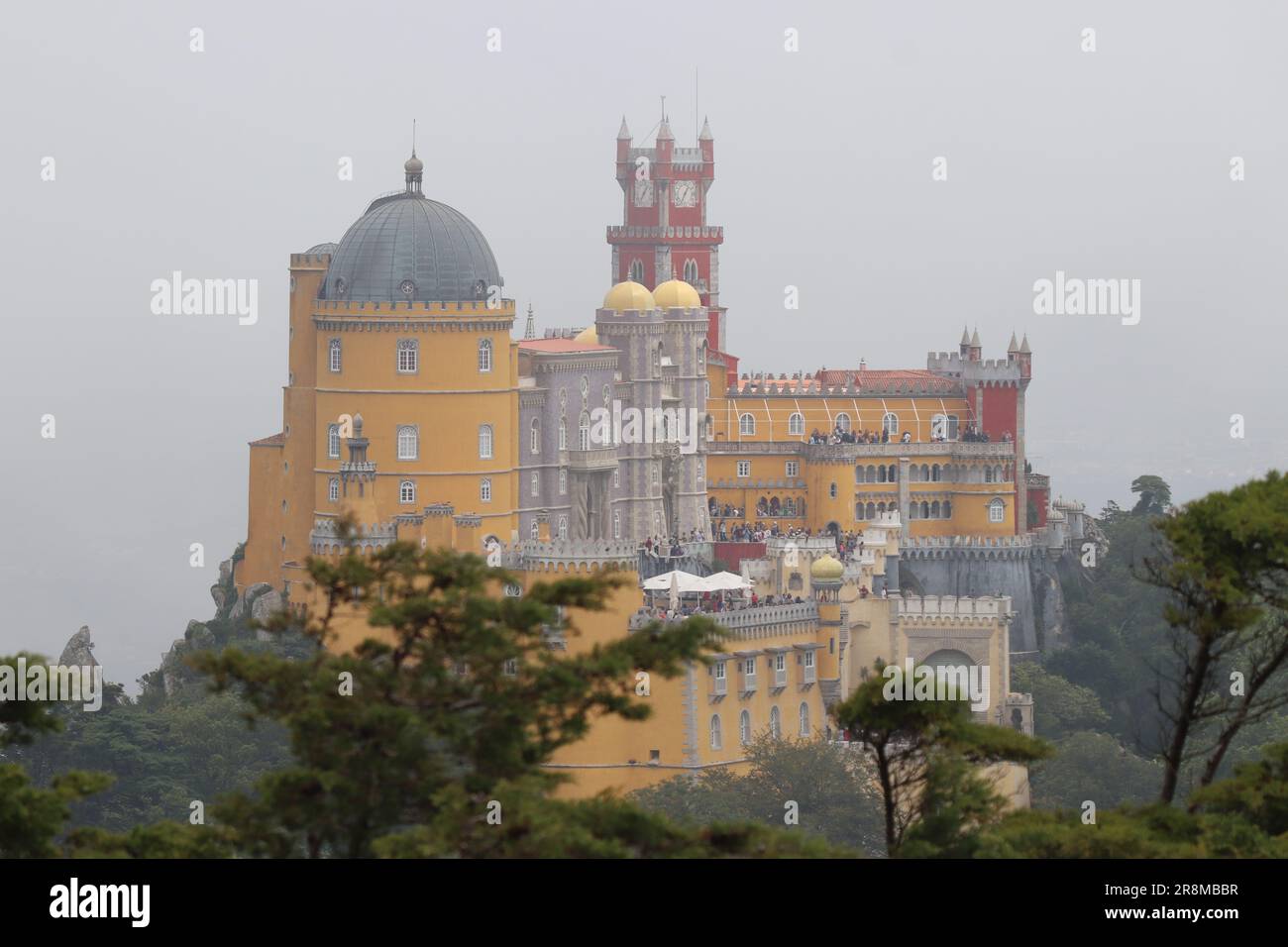 Sintra castle - Portugal Stock Photo - Alamy