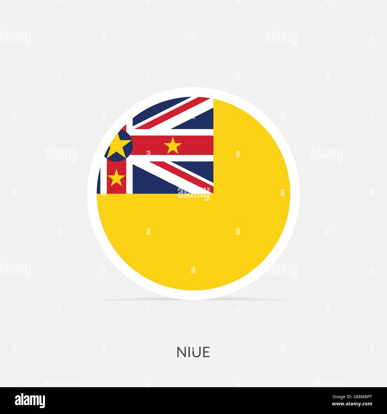 Niue flag Stock Vector Images - Alamy