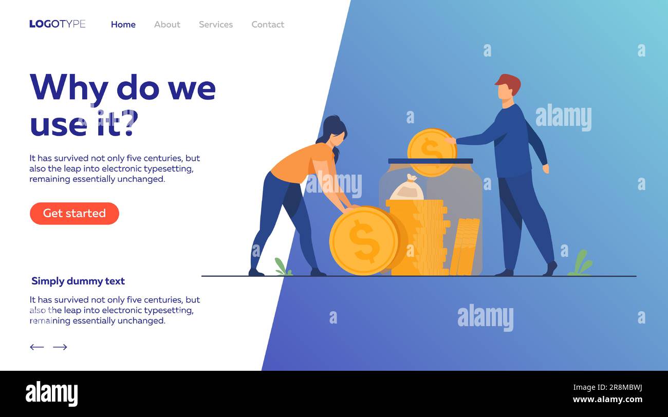 Man woman couple putting Stock Vector Images - Alamy