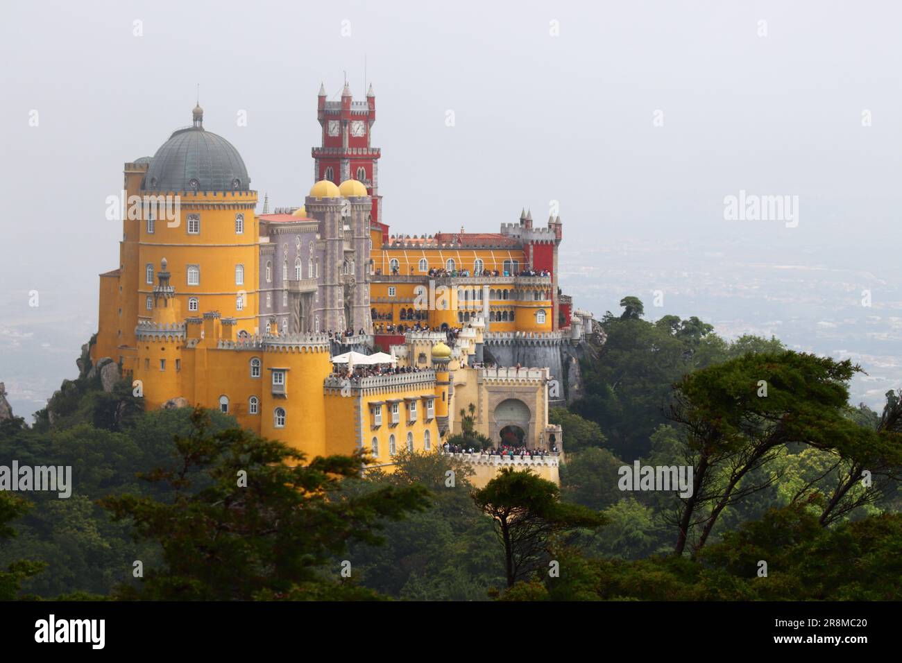 Sintra castle - Portugal Stock Photo - Alamy