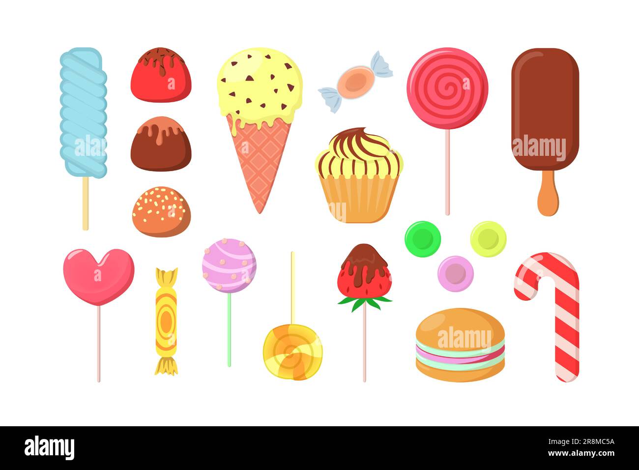 Cartoon sweets hi-res stock photography and images - Alamy