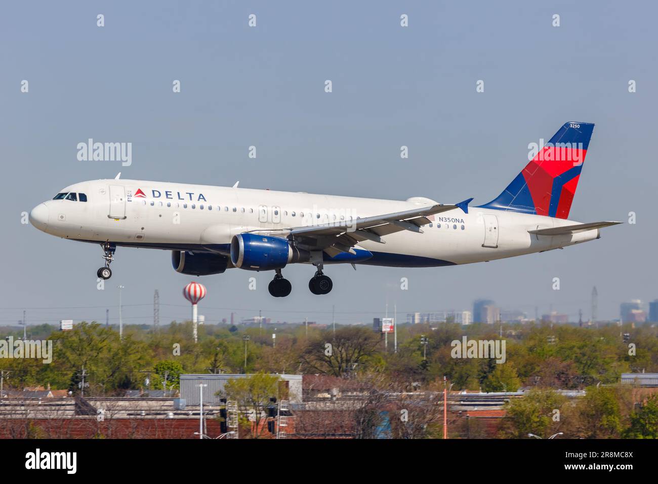 Chicago, United States - May 4, 2023: Delta Air Lines Airbus A320 ...