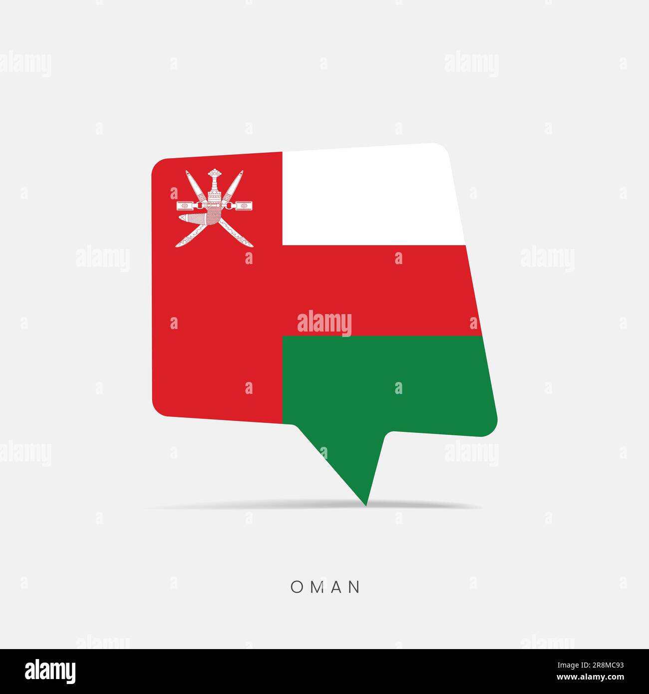 Flag oman muscat arabian Stock Vector Images - Alamy