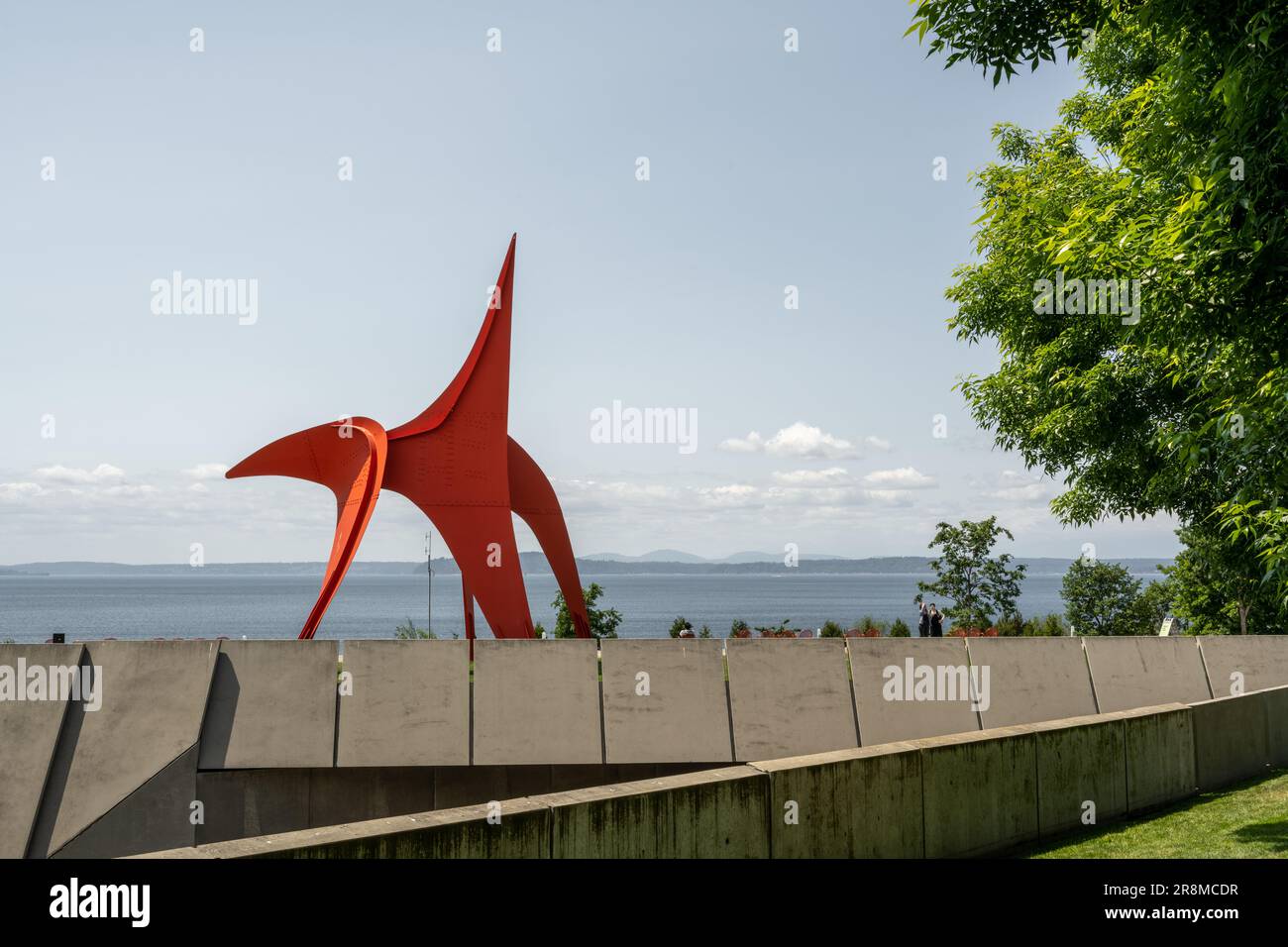 Seattle Olympic Sculpture Park Stock Photo - Alamy