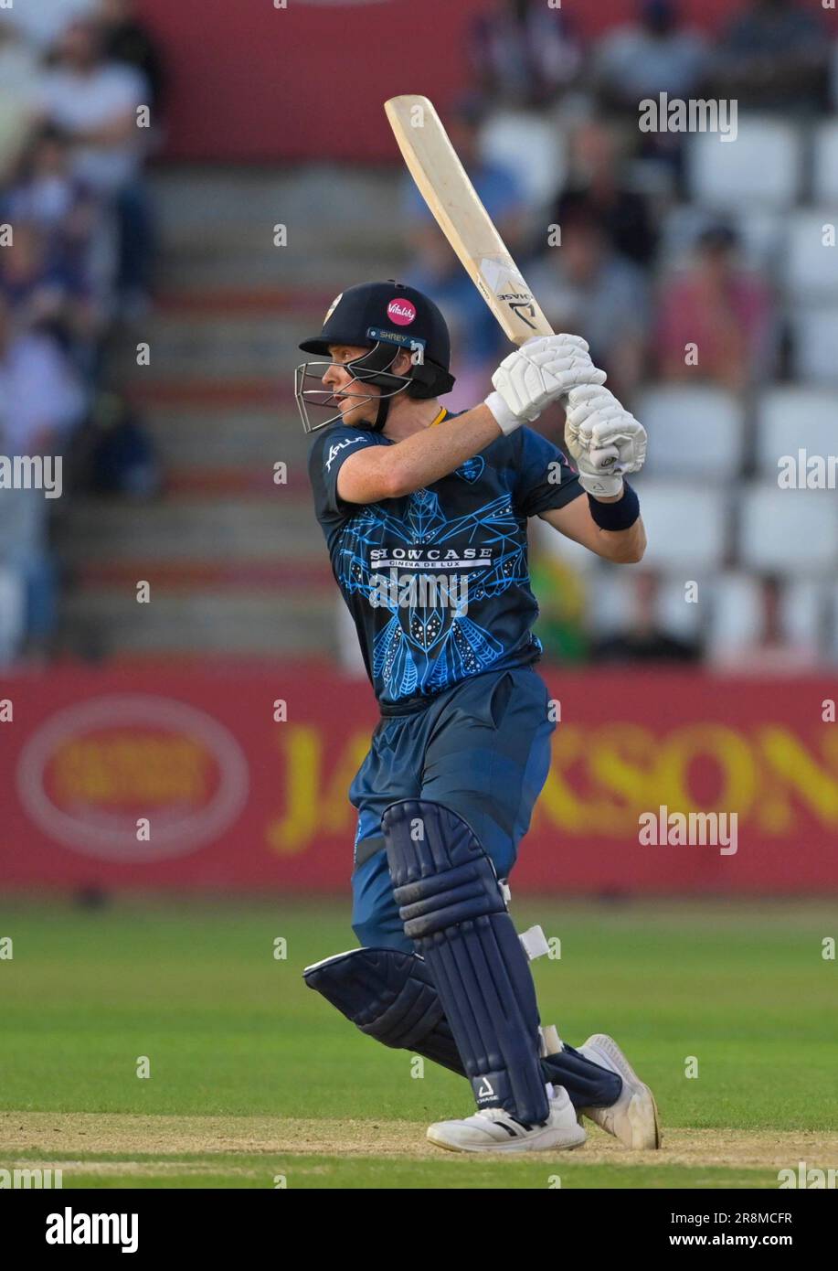 Northampton 21-June 2023 : Harry Came of Derbyshire Falcons during the ...