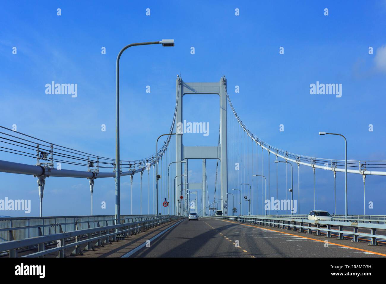 Kurushima Kaikyo Bridge and Shimanami Kaido Stock Photo - Alamy