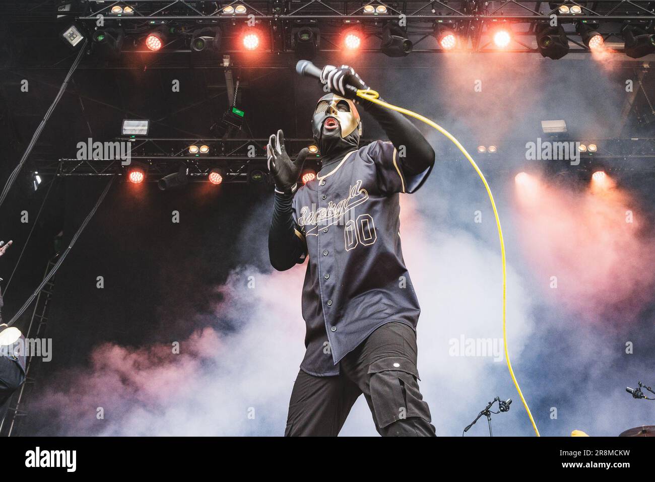 Copenhagen, Denmark. 15th, June 2023. The mysteriously masked British ...