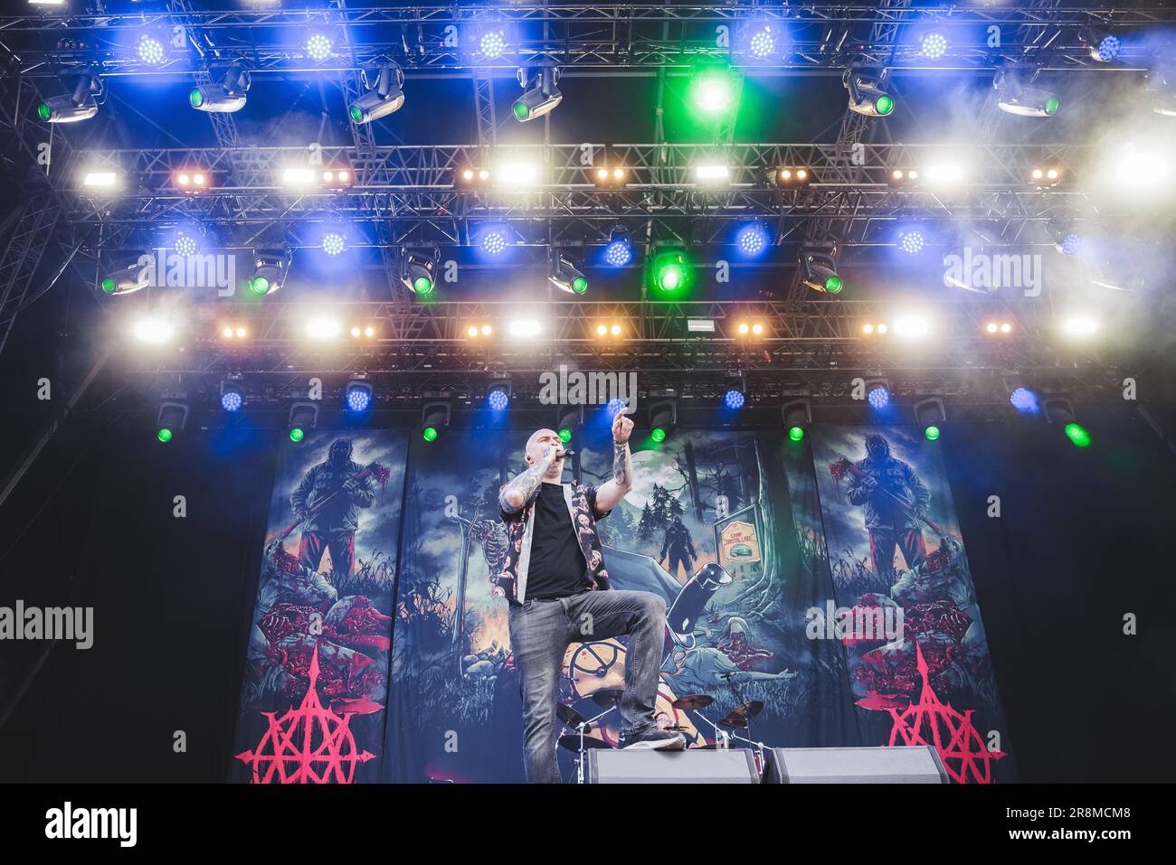 Copenhagen, Denmark. 15th, June 2023. The Belgian death metal band ...