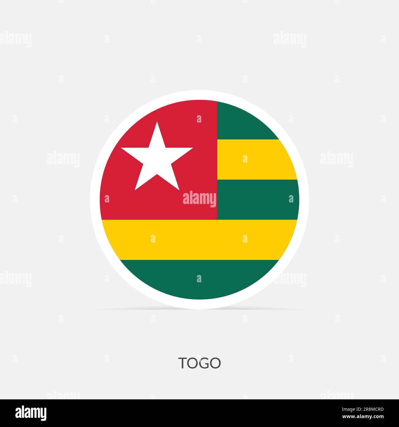 Togo badge Stock Vector Images - Alamy