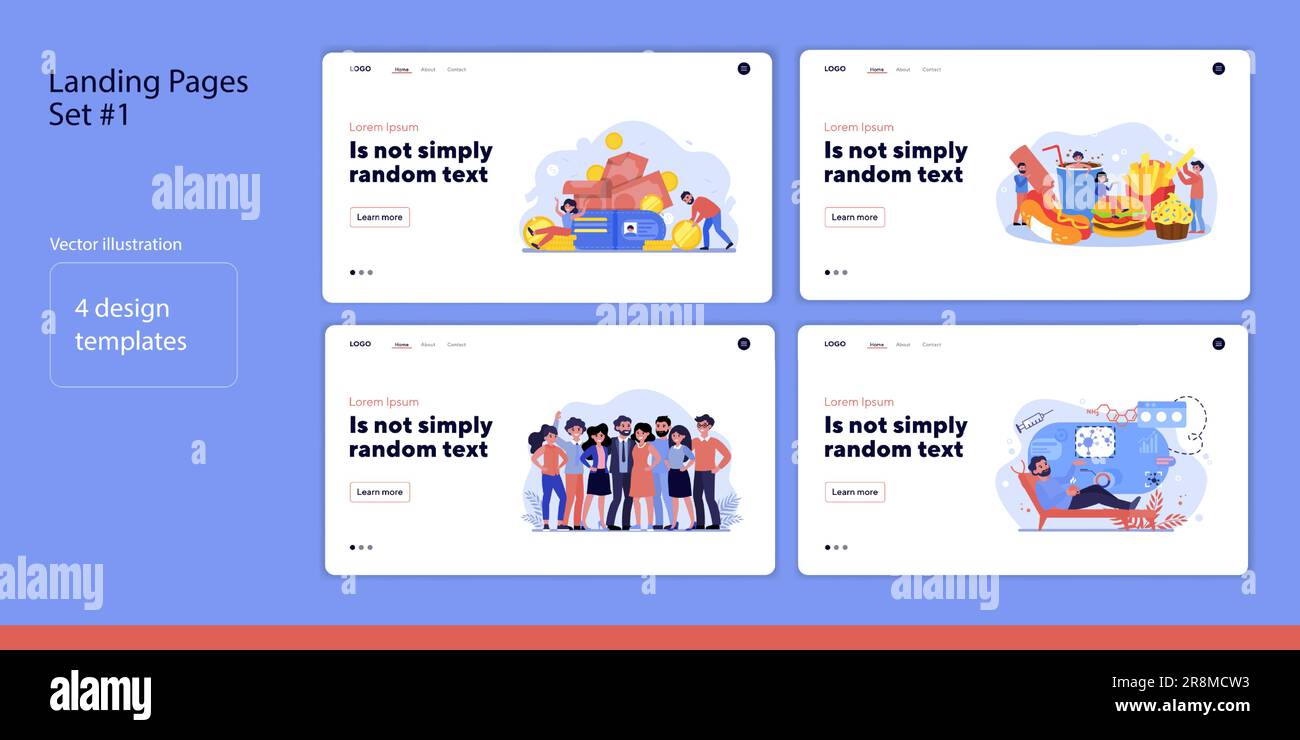 Successful team getting profit set Stock Vector Image & Art - Alamy