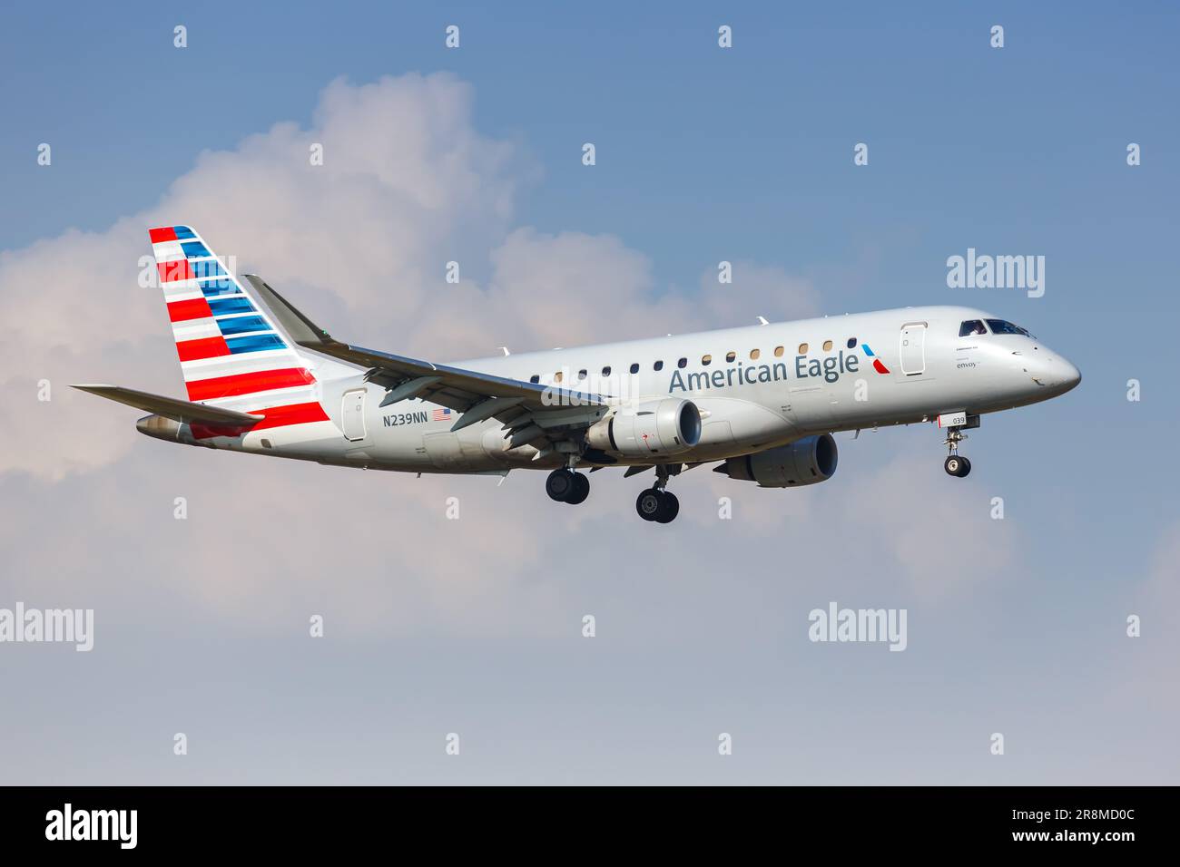 Dallas, United States - May 5, 2023: American Eagle Envoy Air Embraer ...