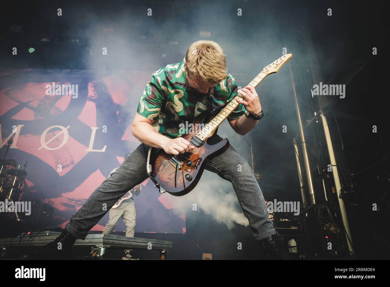Copenhagen, Denmark. 15th, June 2023. The Danish shoegaze metal band ...