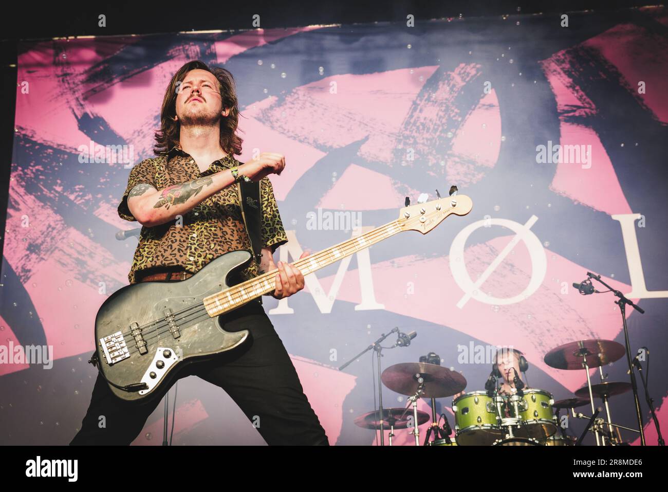 Copenhagen, Denmark. 15th, June 2023. The Danish shoegaze metal band ...