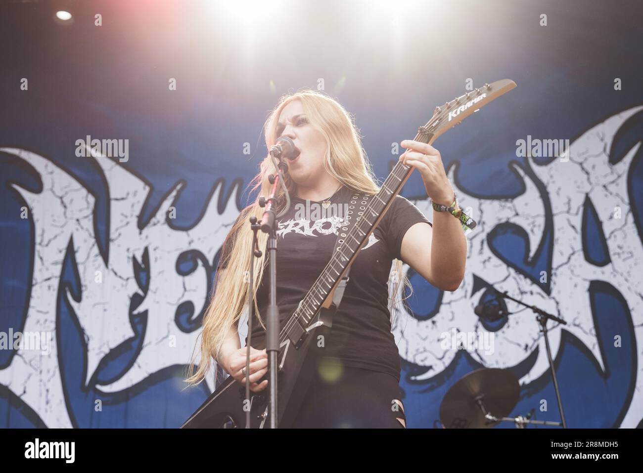 Copenhagen, Denmark. 15th, June 2023. The Brazilian death metal band ...