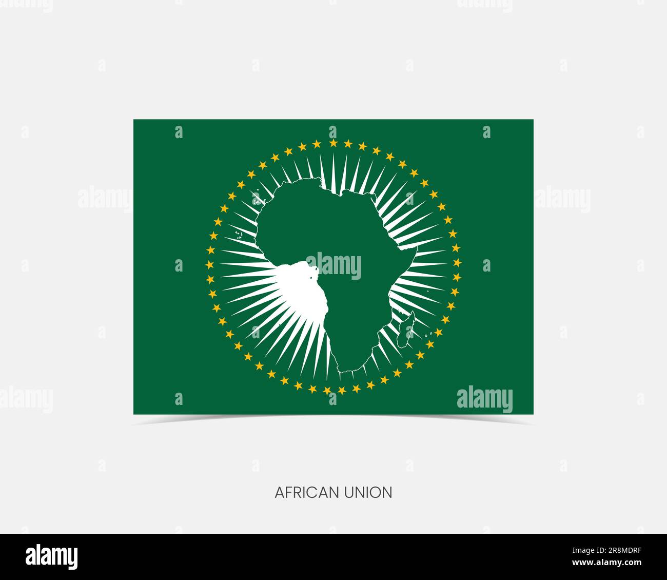 Flag of the african union Stock Vector Images - Alamy