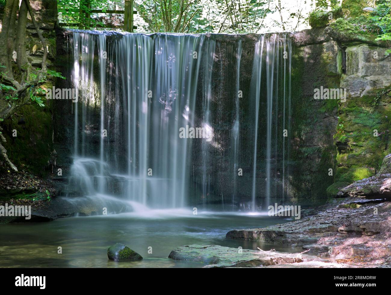Plas Power Waterfall (Nant Mill and Bersham Waterfall), Plas Power ...