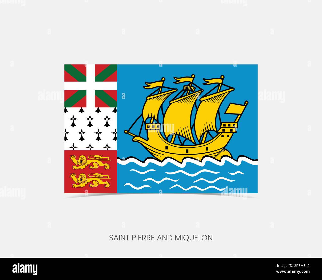 Map of saint pierre Stock Vector Images - Alamy