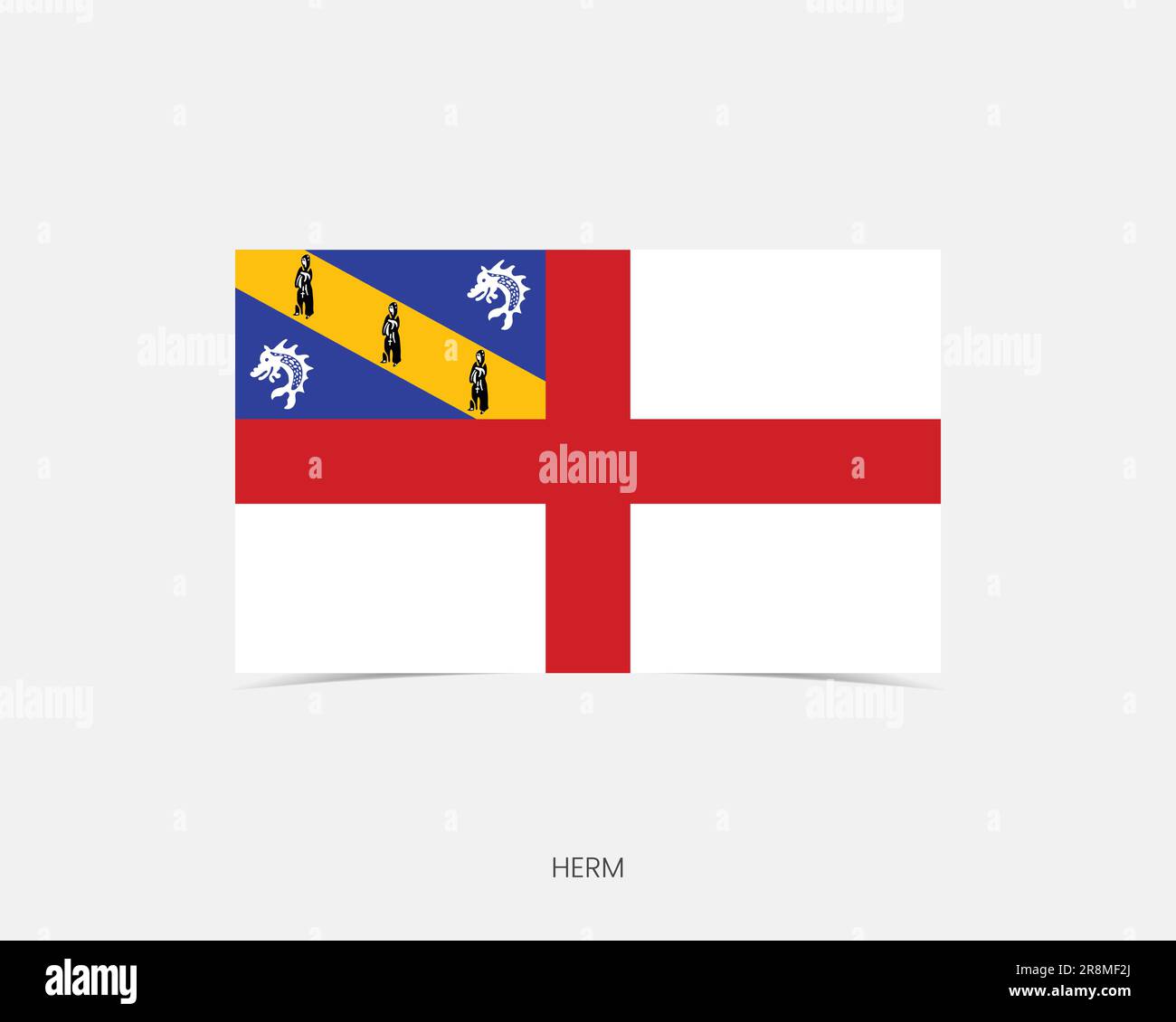 Herm island map hi-res stock photography and images - Alamy