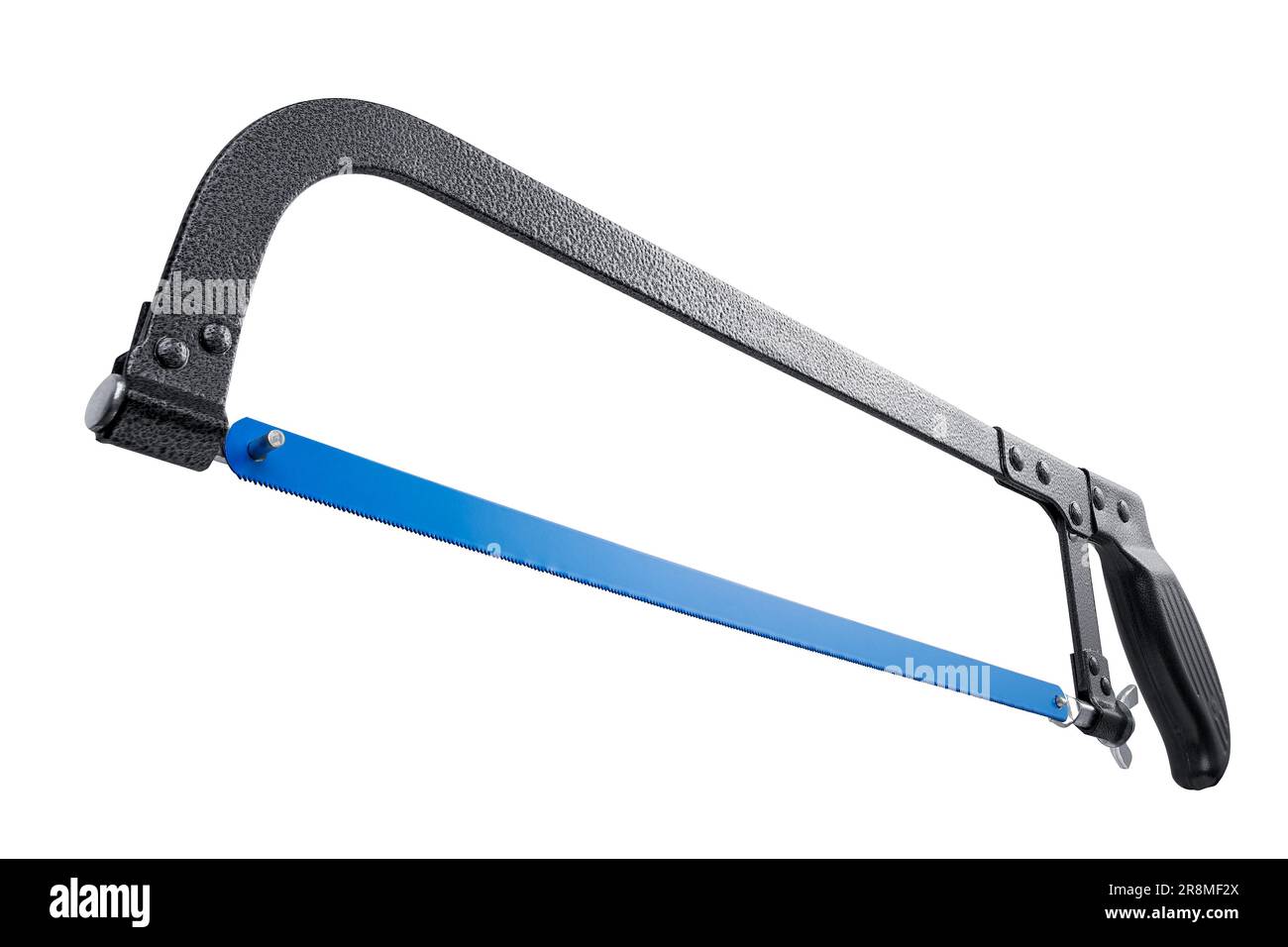 Hacksaw with handle isolated - clipping path included Stock Photo - Alamy
